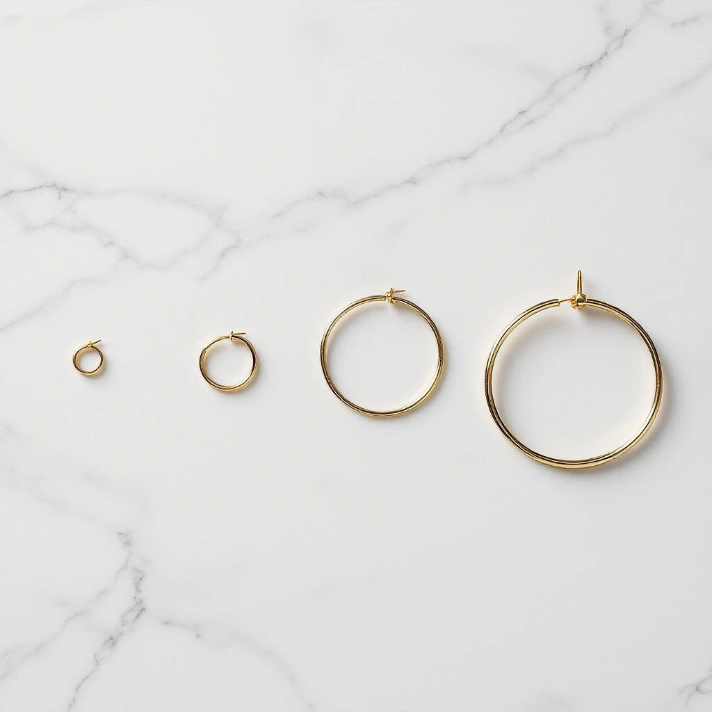 Hoop Earring Sizes: Complete Size Chart + Guide (2026) – AJLuxe